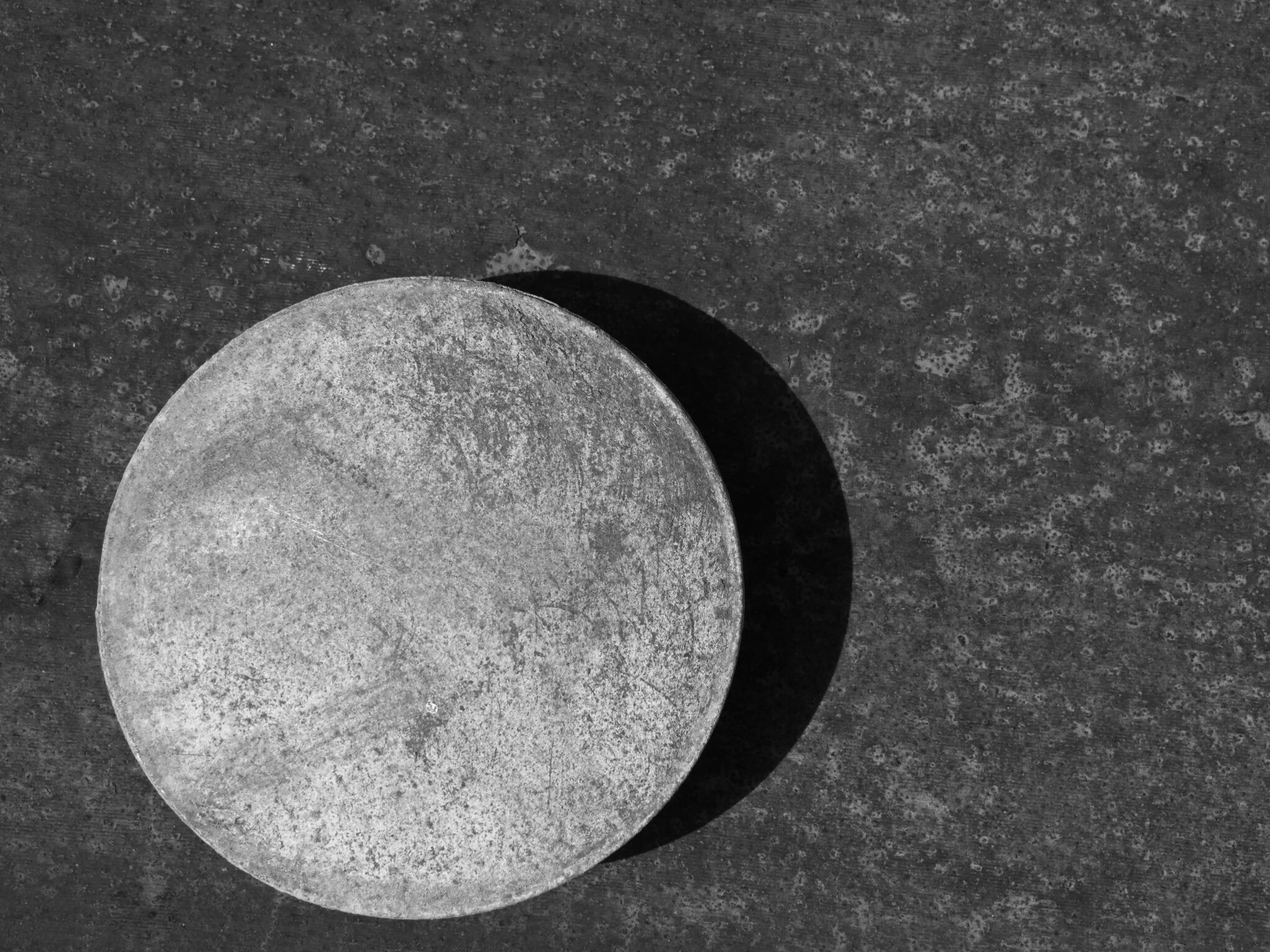 Monochrome Circle Pattern Royalty Free Photo