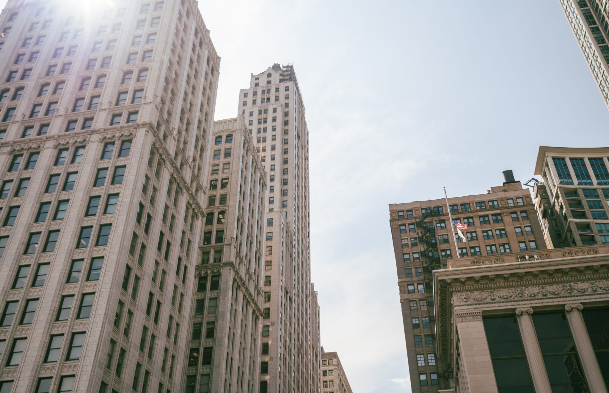 Perspective City Architecture Royalty Free Photo